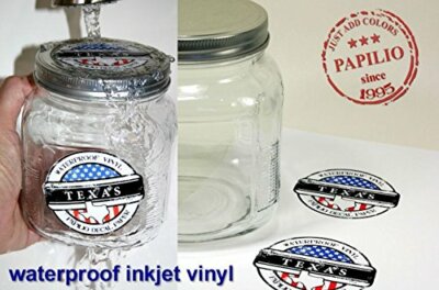 Papilio Inkjet Printable White Vinyl 30 Sheets, 8.5" x 11" | eBay