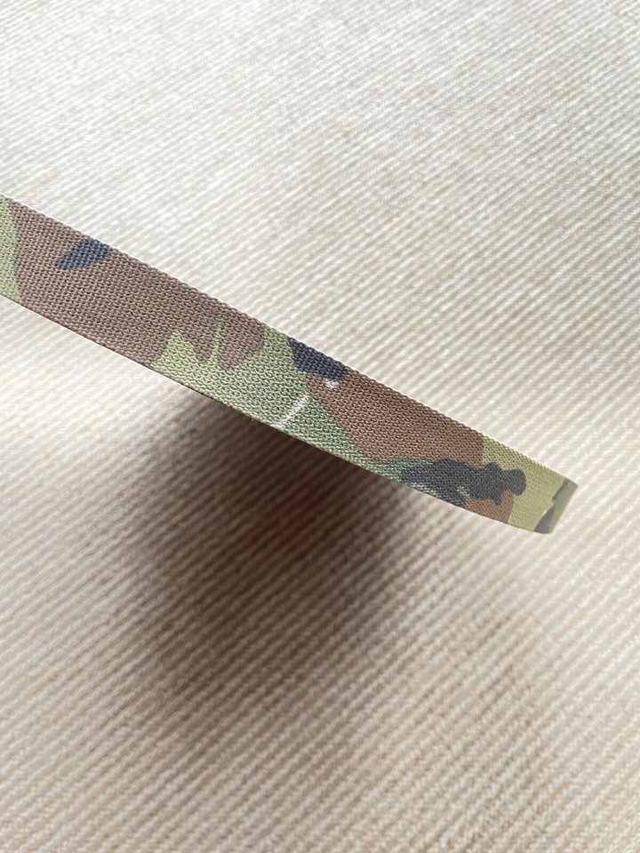 Multicam Webbing 1 Inch Single Side Mil Spec Type 55301 100 Yard TEXCEL ...