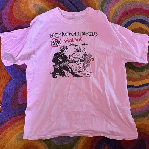 Dirty Rotten Imbeciles Vintage T Shirt 2000's Violent Pacification DRI ...