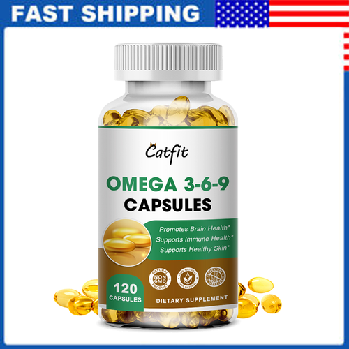 Omega 3-6-9 Vegan & Vegetarian Omega Formula Essential Fatty Acid ...