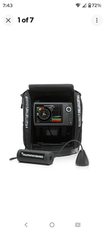 Humminbird Ice Helix 5 Chirp G3 - Sonar Only ice fishing | eBay