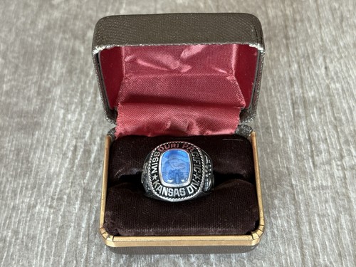 Missouri Pacific Railroad Kansas Division Employee Ring Sterling Silver ...