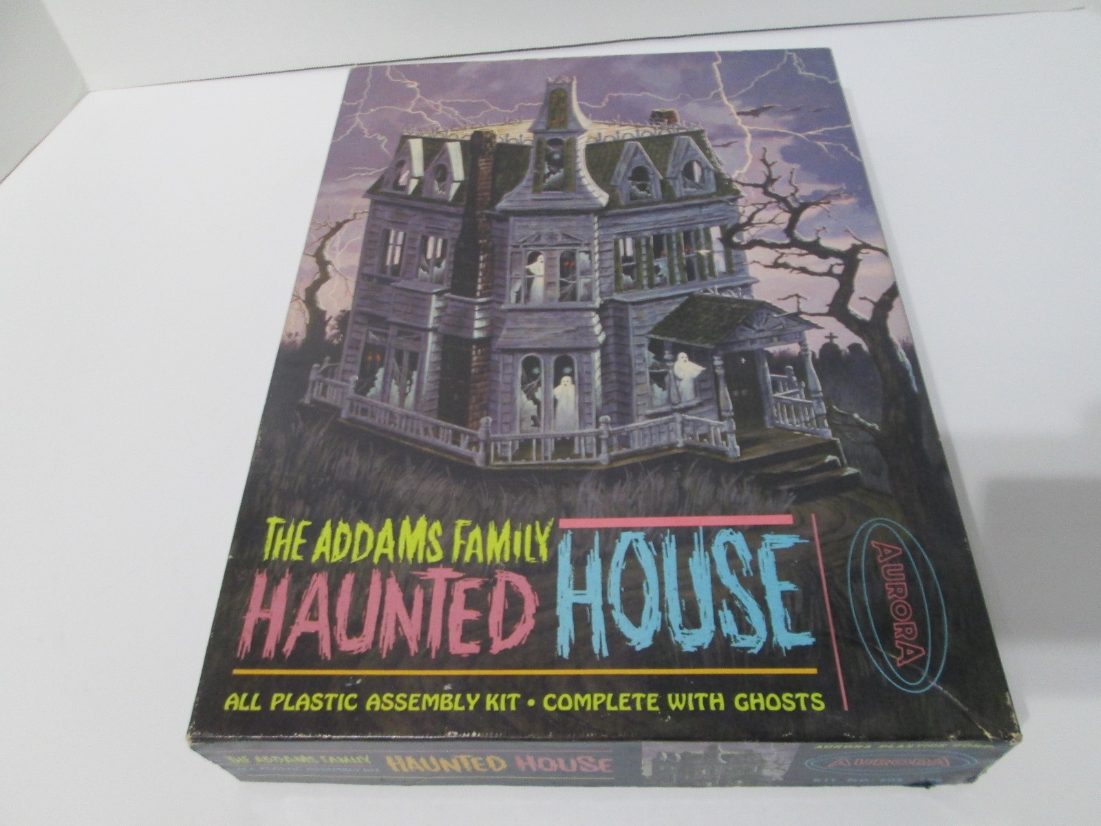 Aurora Rare 1965 The Addams Family Haunted House Model Kit 805 -198 New ...