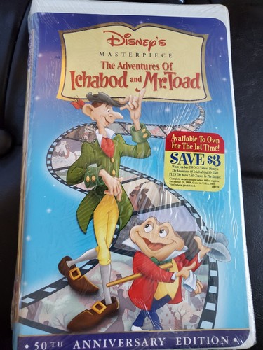 The Adventures of Ichabod and Mr. Toad (VHS, 2000, Gold Collection ...