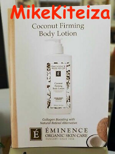 Eminence Coconut Firming Body Lotion SAMPLE CARD set of 6 | eBay