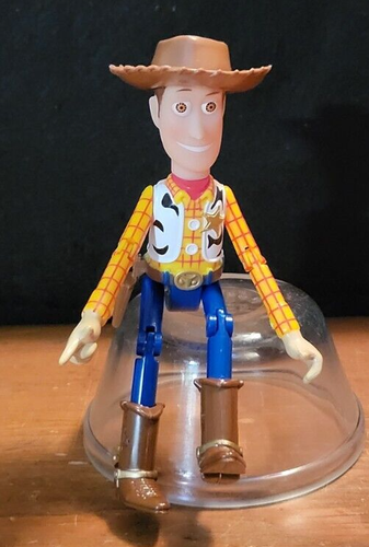 Disney Pixar Toy Story Quick Draw Woody Action Figure 6 Inch Thinkway ...