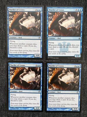 MTG x4 Murder of Crows NM Innistrad - M25 Magic The Gathering | eBay
