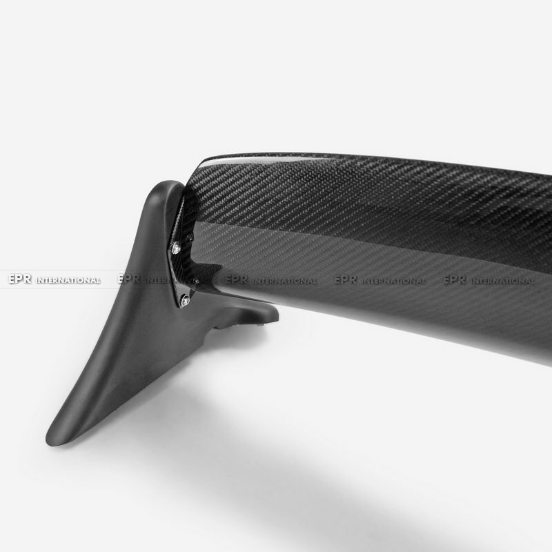 For Mini Cooper R50 R53 AQR Style Carbon+FRP Rear Spoiler Roof Wing Lip ...