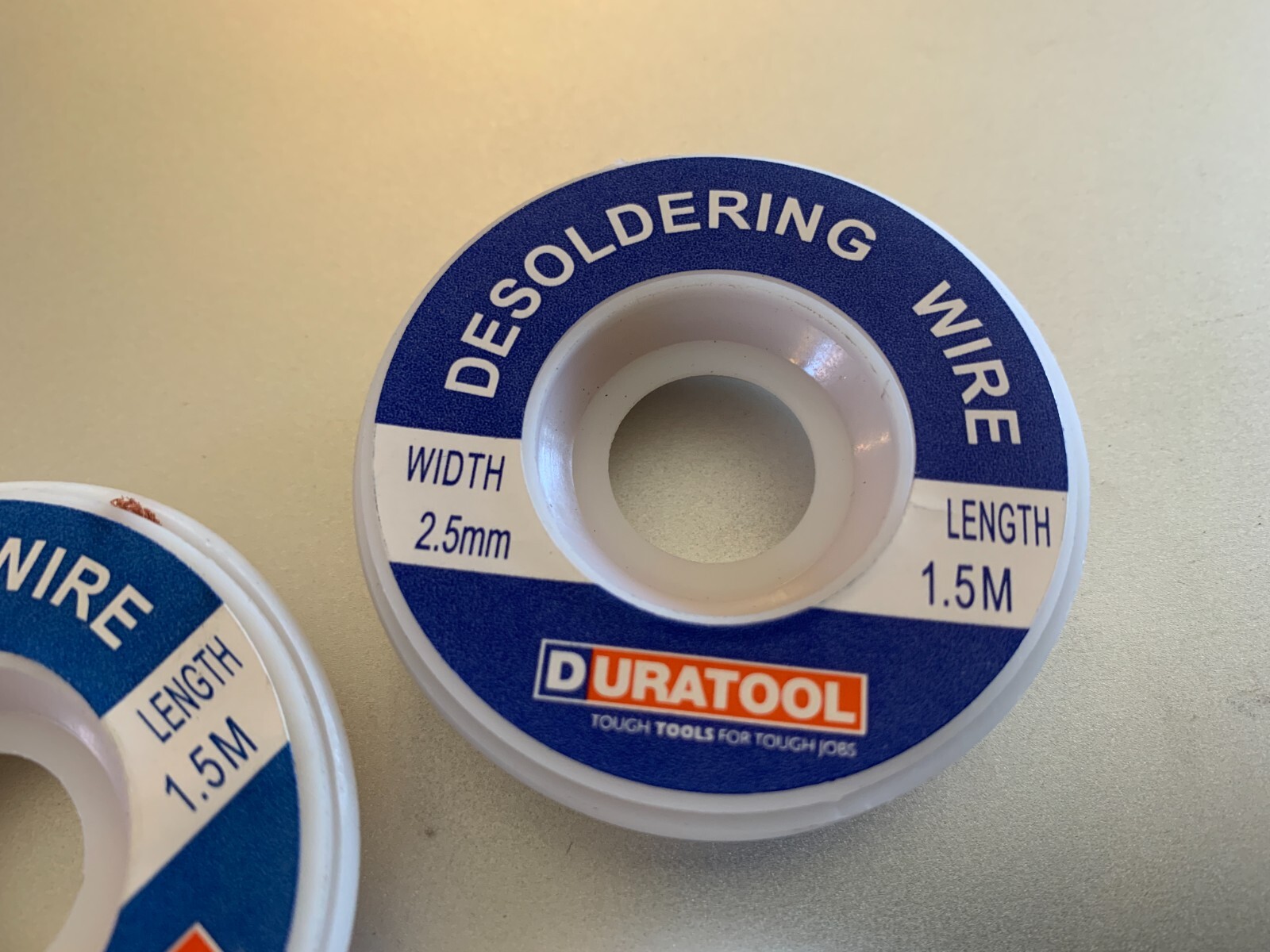 (3) DESOLDER Braid, 1.5M X 2.5MM, Braid Desoldering ZD-180/87-1804 | eBay