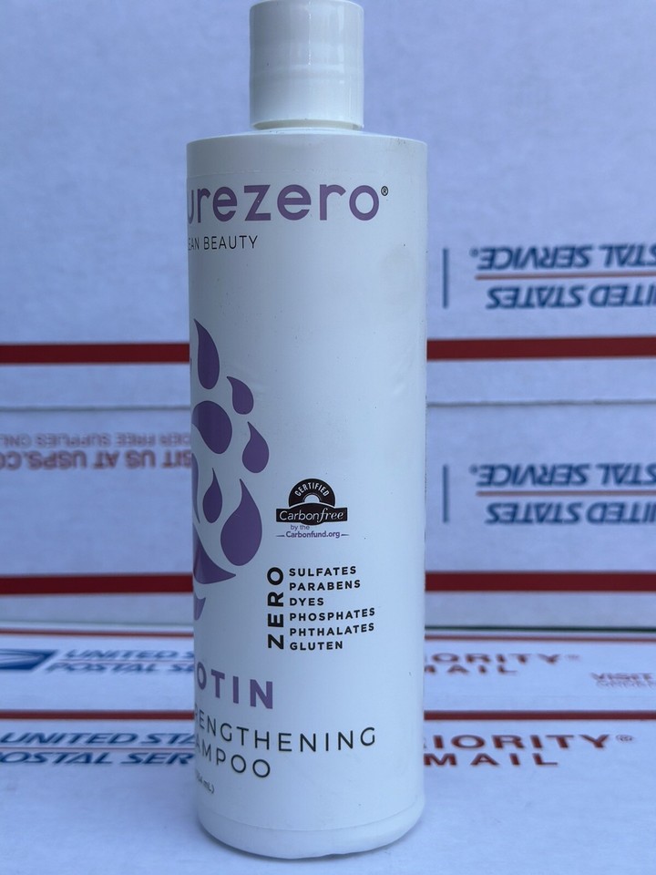 Pure Zero Clean Beauty, Biotin Strengthening Shampoo 12 fl oz | eBay