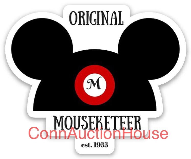 Original Mouseketeer Mouse Ears Sticker ~ Water Bottle ~ Laptop ...