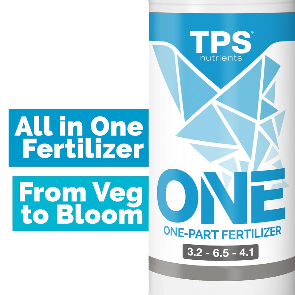 TPS One Liquid One Part Plant Nutrient Veg to Bloom, Lush Growth ...