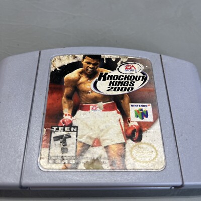 Knockout Kings 2000 Nintendo 64 N64 Boxing Video Game Muhammad Ali B ...