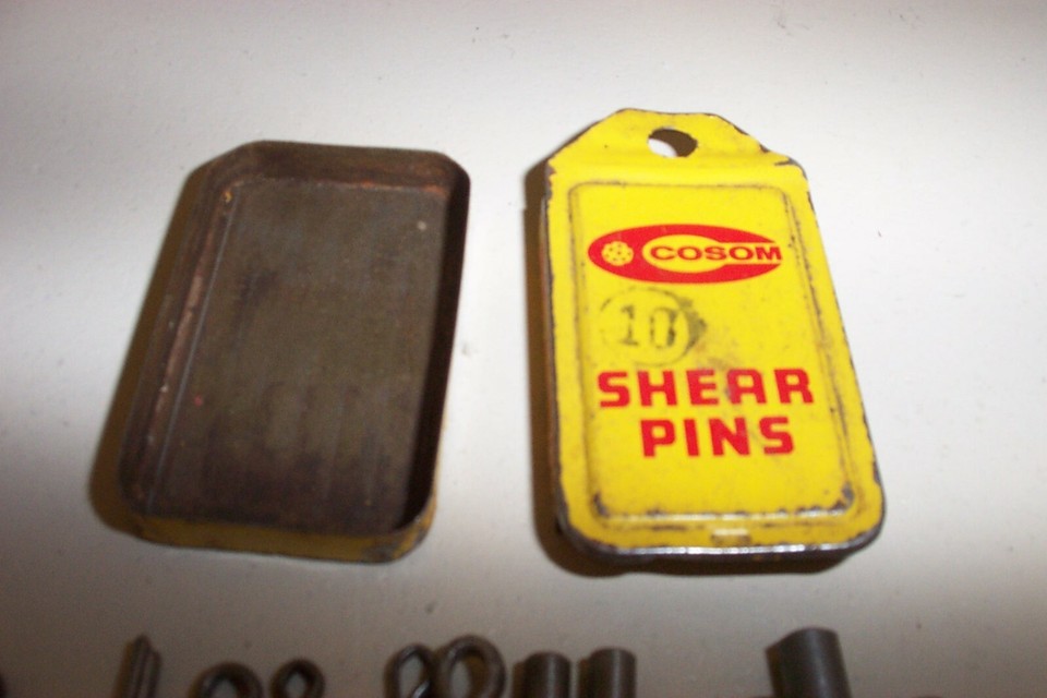 VTG COSOM SHEAR PINS ASSORTMENT w METAL CASE | eBay