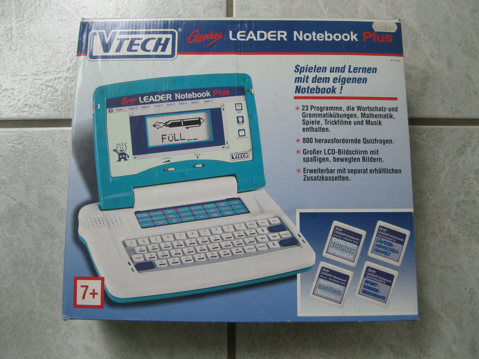 VTECH Genius LEADER Notebook Plus Kinder Lerncomputer