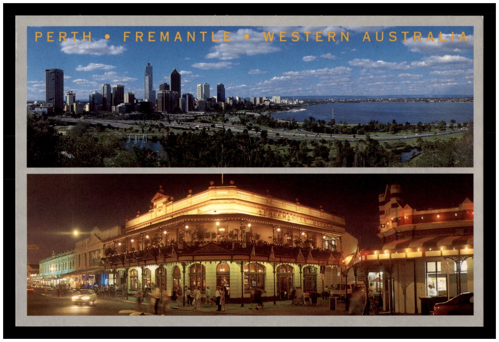 Postcard RPPC - Perth, Fremantle, Western Australia, W.A. | eBay Australia