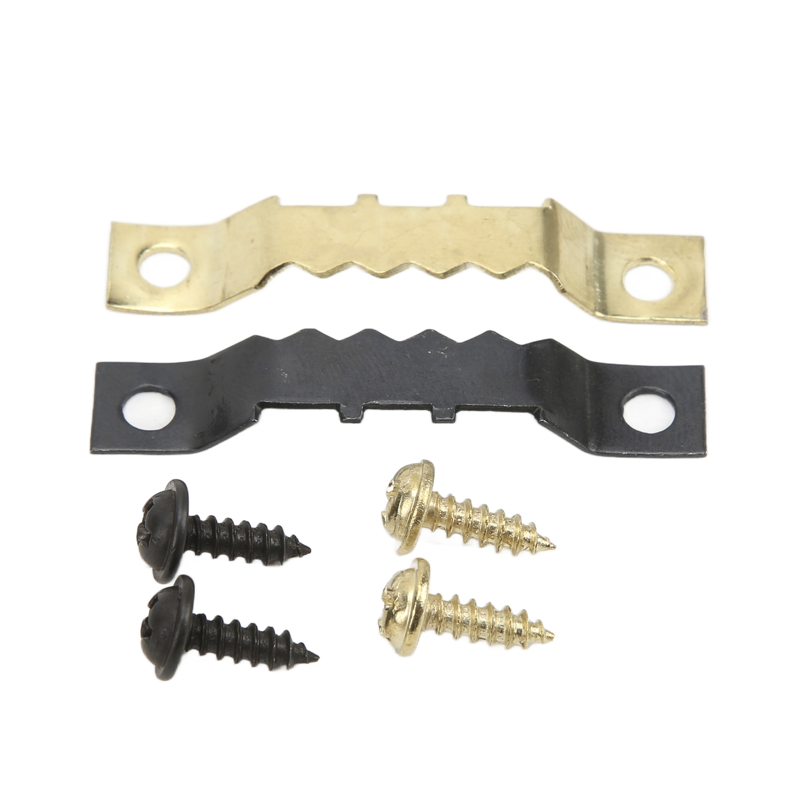 Fit Hot 100pcs 4mm Double Hole Sawtooth Picture Hangers With 240pcs ...