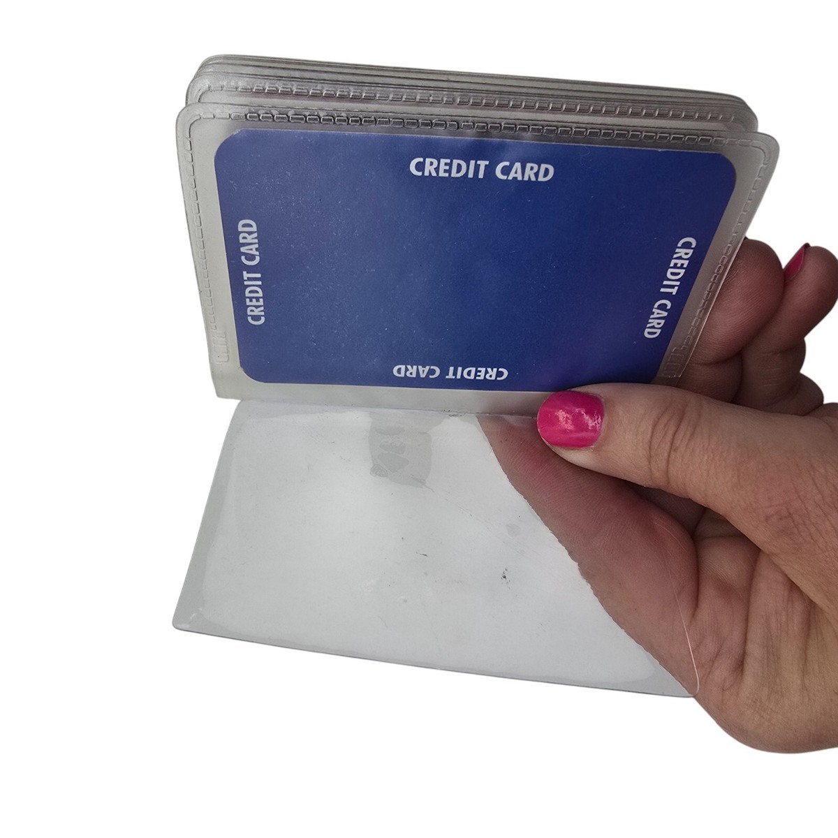 Credit Card Plastic Sleeves