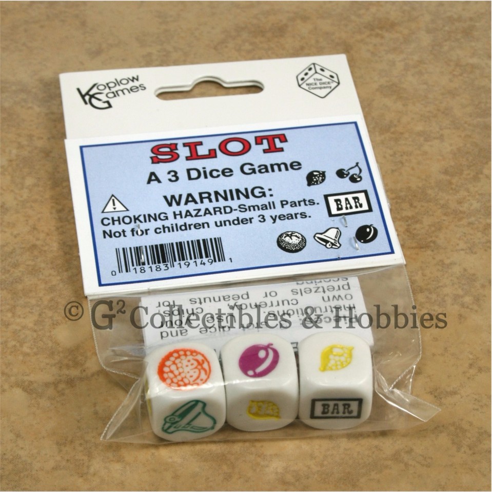 NEW SLOT MACHINE DICE Game Koplow RPG Gambling D6 Set | eBay