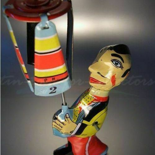 RARE TIN TOY MAN WITH TOY EARLY CENTURY PAYA | eBay