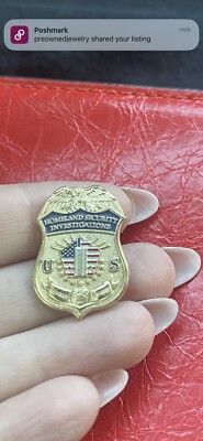 Vintage Special Agent US Homeland Security Investigations Pin | eBay