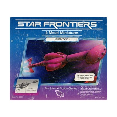 TSR Gamma World & Star Frontiers Star Frontiers - Sathar Ships VG+/EX ...