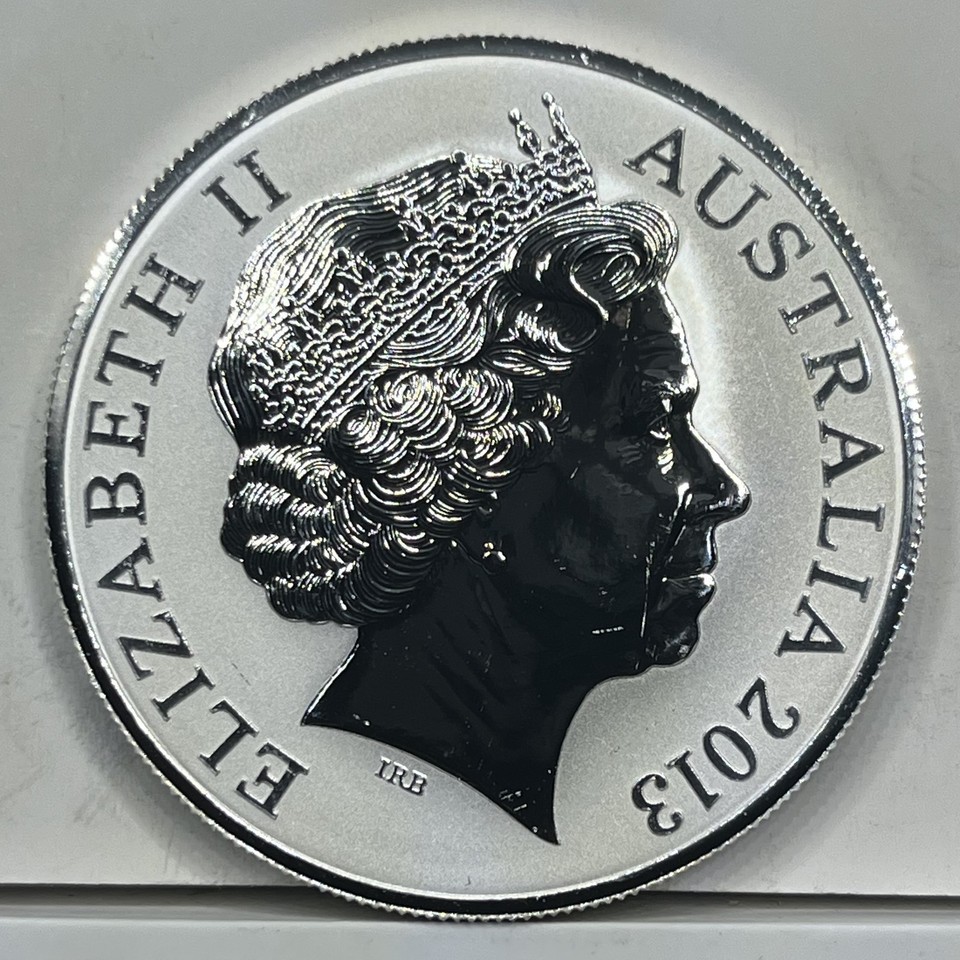 2013 Saltwater Crocodile BINDI 1oz One Ounce Silver Coin - .999 Dollar ...
