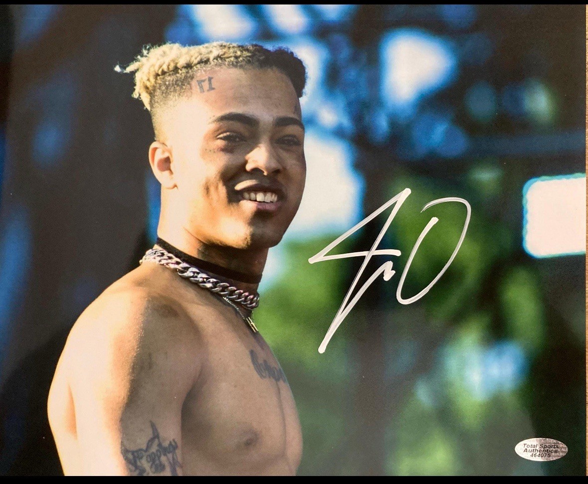 Certified Authentic XXXTentacion Autographed 8×10 Photo • Signed by ...