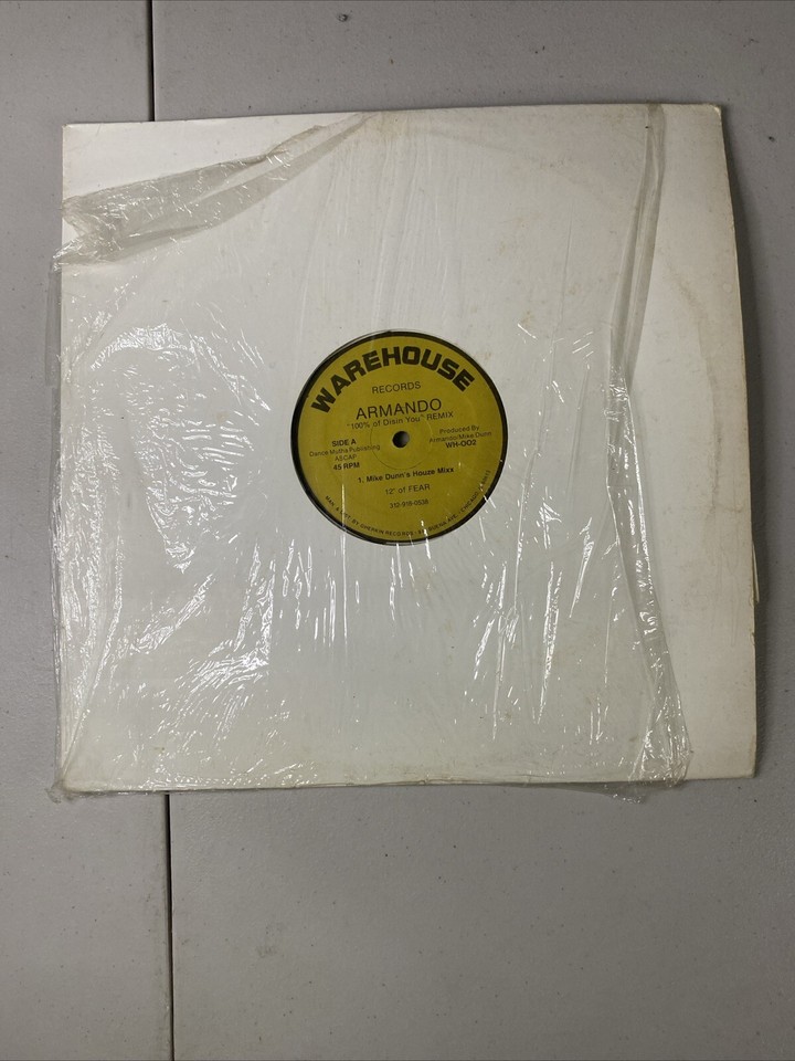 Armando 100% Disin You Vinyl Record | eBay