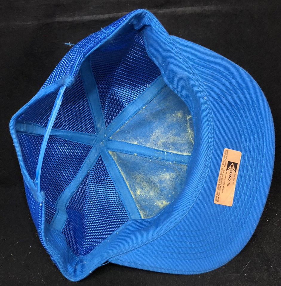 Vtg Dow Styrofoam SM K Brand Hat Mesh Trucker Snapback Patch Logo Cap ...