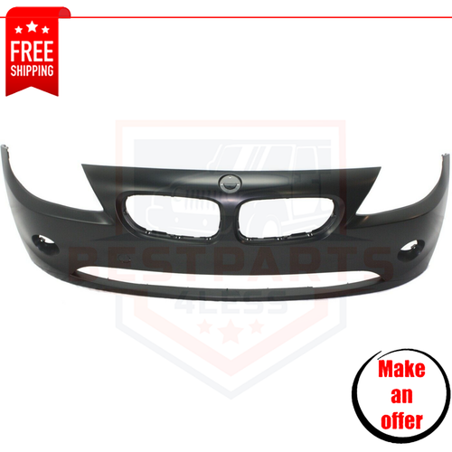 Front Bumper Cover 51117188347 primed for 2003 BMW 2.5i, 3.0i ...