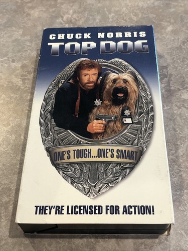 Top Dog VHS VCR Video Tape Movie Chuck Norris 1995 12236999836| eBay