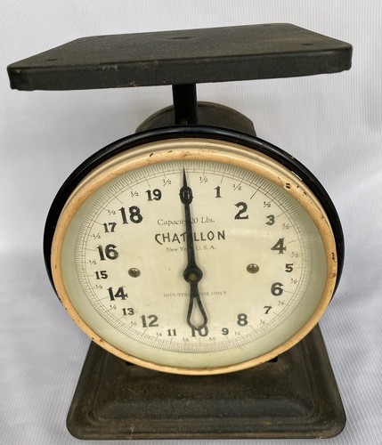 VTG 1920s Counter Top Chatillon 20 Pound Capacity Scale New York, USA ...