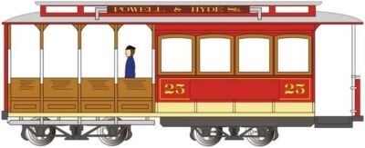 Bachmann HO Cable Car with Grip Man Standard DC 25DC 60529 | eBay