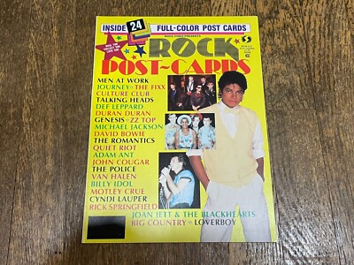 Rock Post-Cards Magazine Issue #1 - 24 Full-Color Postcards - Rock ...