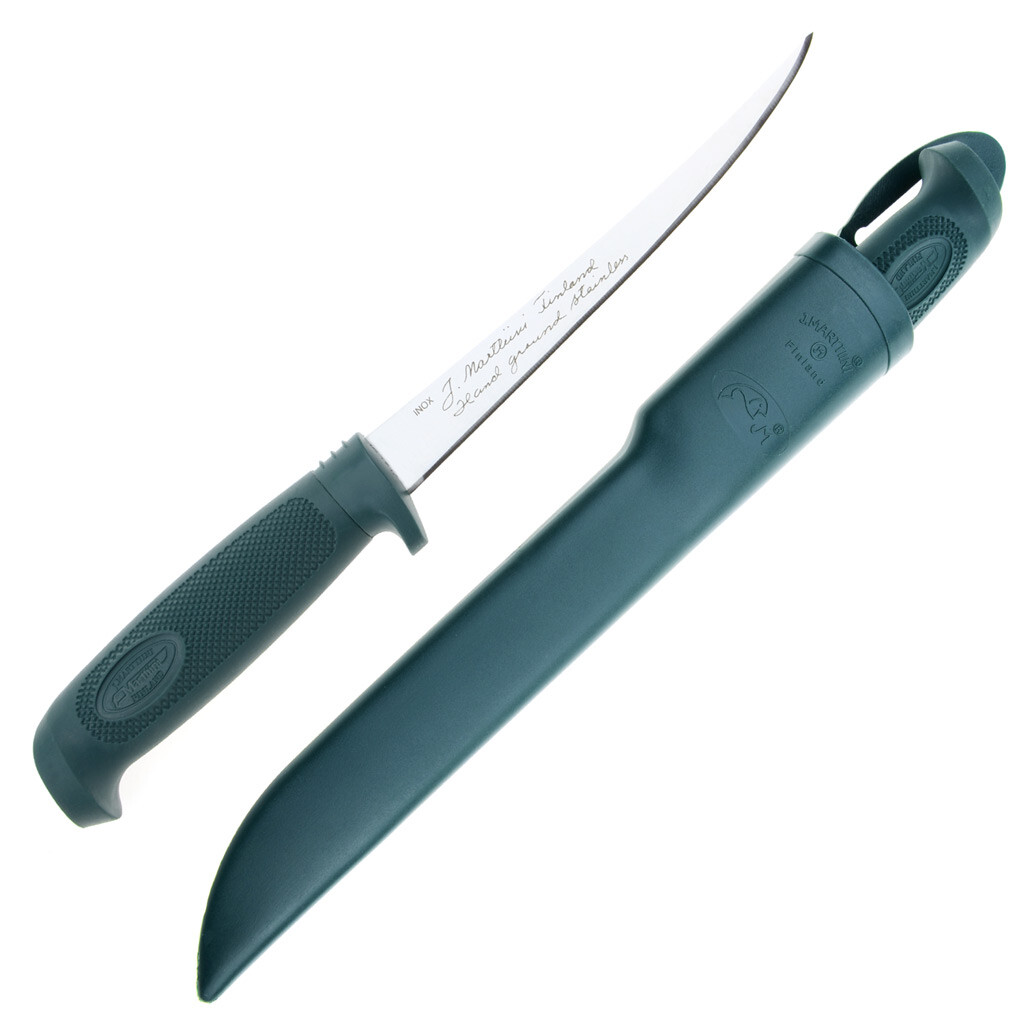 MARTTIINI Basic Filetiermesser inkl. Holster, Angel- und Fischmesser ...