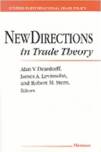 NEW DIRECTIONS IN TRADE THEORY (STUDIES IN INTERNATIONAL By Alan Verne ...