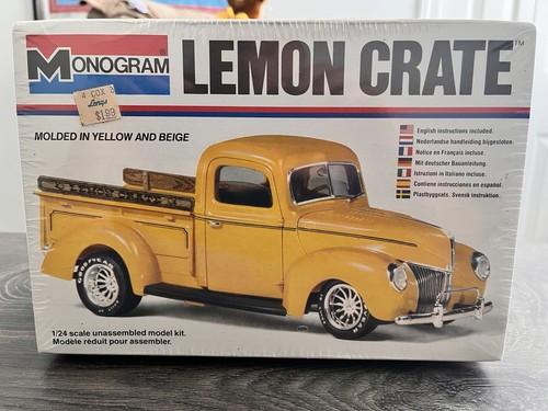 40Ford Pick Up ‘Lemon Crate’ Model Kit 1/24,by Monogram F/S Mint. | eBay
