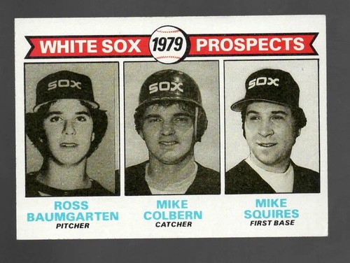 1979 Topps White Sox Prospects (Ross Baumgarten / Mike Colbern ...