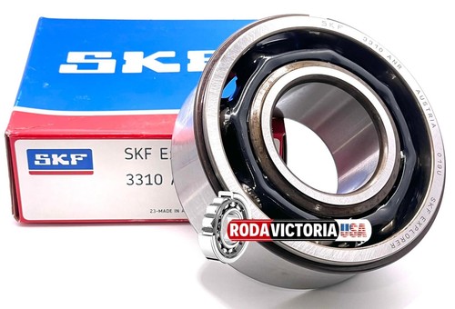 SKF 3310 A NR C3 ANGULAR CONTACT BALL BEARING + SNAP RING 50x116,6x44,4 ...