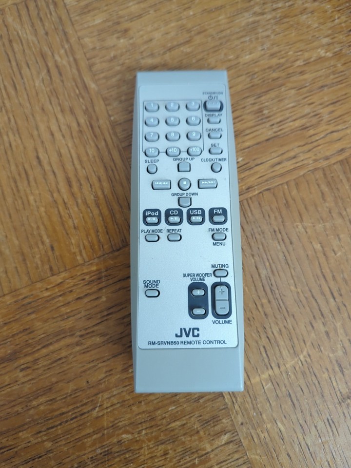 JVC Kaboom RV-NB52 Stereo Radio - Boombox w/ Remote CD Player iPod Dock ...