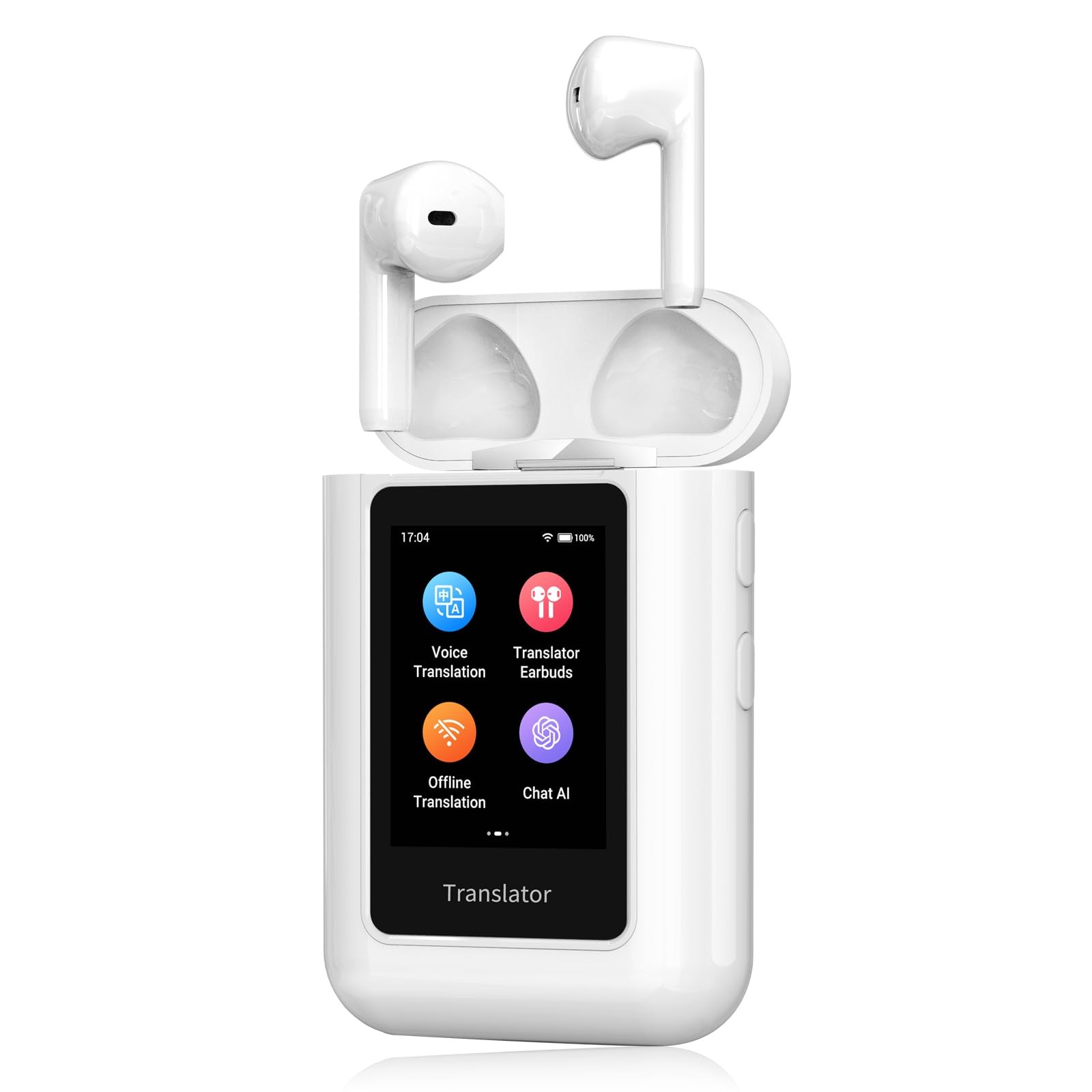 A8 AI Translator Earbuds 2025 Model ChatGPT Offline Translation Earbuds ...