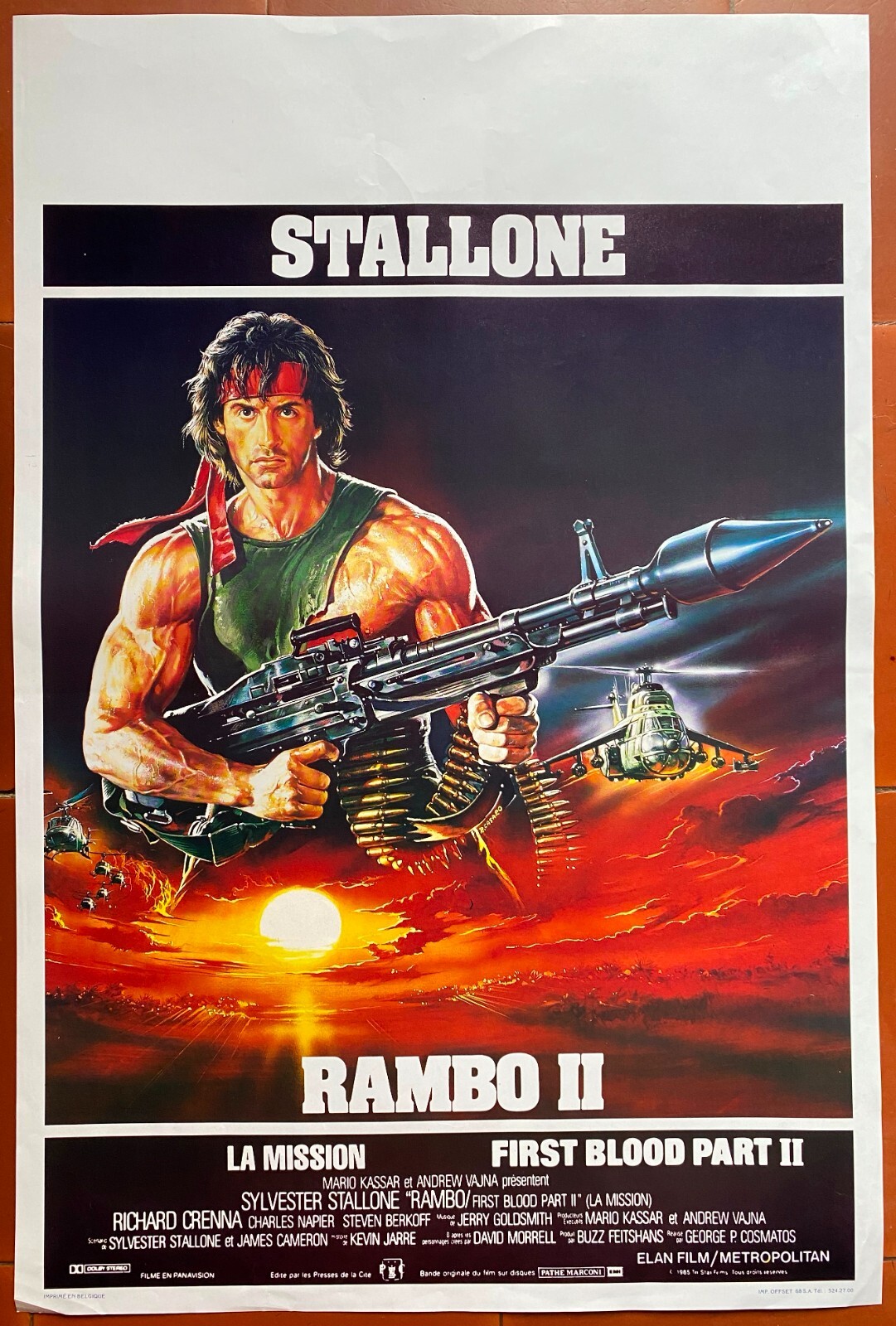 Sylvester Stallone Rambo 2