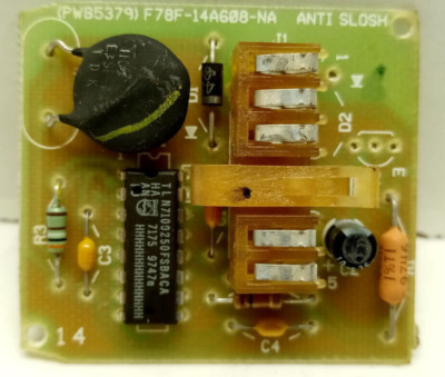 Ford Fuel Gauge Anti Slosh Module Cluster Control F78F-14A608-NA ...