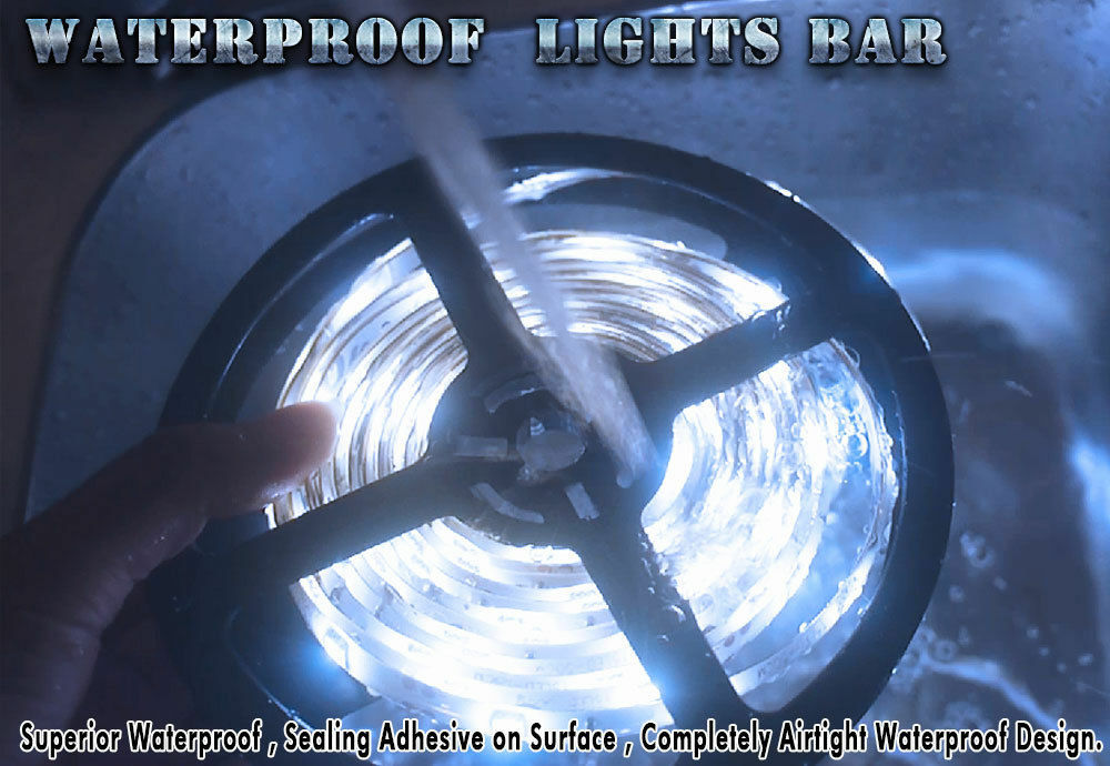 5M 3528 LED Strip Light 300 LEDs Super Bright 7000K Cool White ...