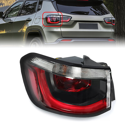 2017-2020 Jeep Compass Left Driver Side Rear Tail Light Lamp Assembly ...