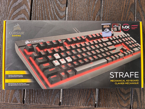 Corsair Strafe Backlit Mechanical Keyboard MX Cherry 843591056700 | eBay
