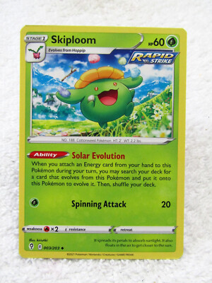 Skiploom 003/203 Regular Pokemon TCG Card | eBay