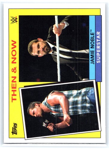 Jamie Noble 2015 Topps WWE Heritage #14 Then & Now | eBay