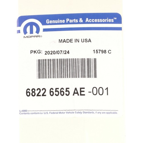 15-23 CHARGER REAR BUMPER LEFT SIDE FASCIA SUPPORT BRACKET OEM MOPAR ...